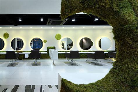 Befine Coo Aveda（美容室）のデザイン内装施工事例｜店舗デザインcom