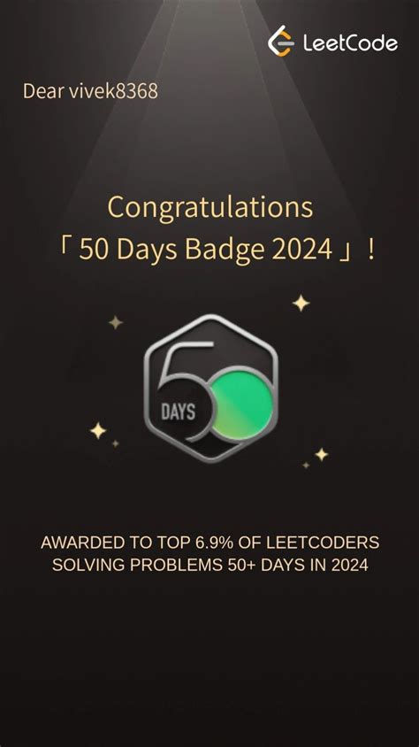 Vivek Kumar On Linkedin Leetcode Codingchallenge Continuouslearning