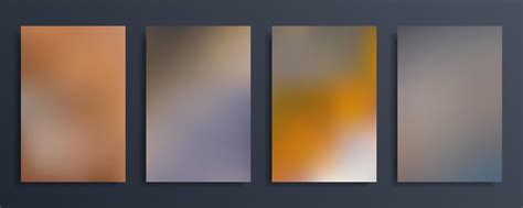 Abstract Gradient Blurred Background In Dark Pastel Color 11880552