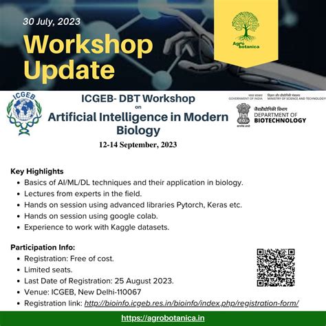 Agrobotanica Guidance And Skill Development Cell On Linkedin Icgeb