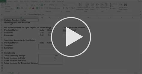 Using Excel Solver Function To Invest With Constraints Purchasedase
