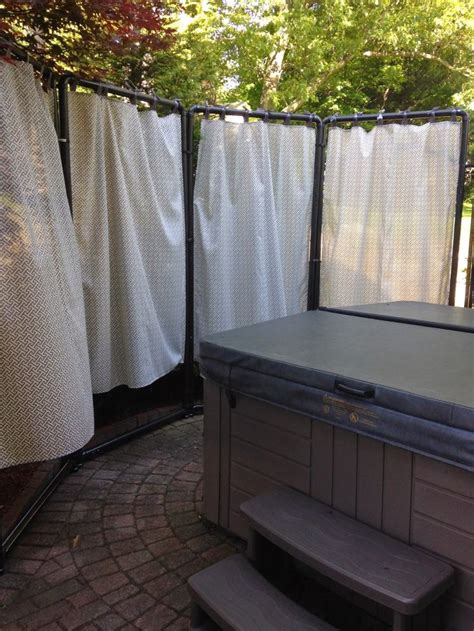 Bless Your Heart Diy Privacy Screen Diy Privacy Screen Hot Tub Room