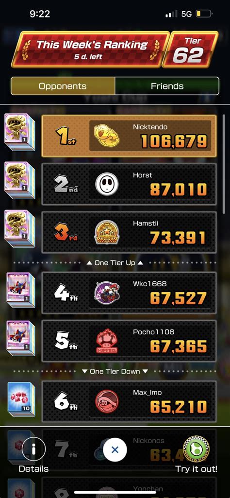 My First 100 000 Score R Mariokarttour