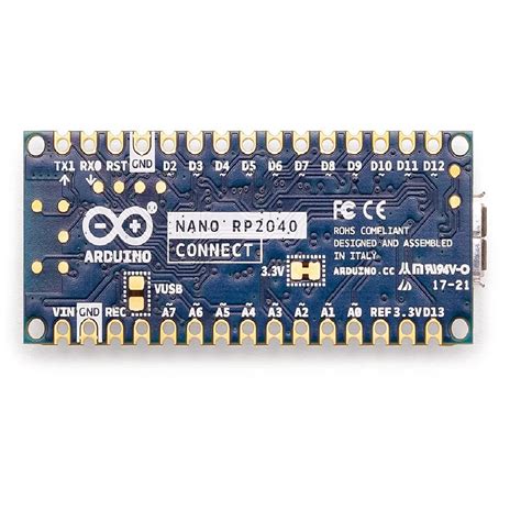 Buy Compact Arduino Rp2040 Board With Wireless Connectivity And Motion Sensors
