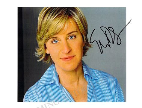 Ellen Degeneres Autograph Signed Photograph Tamino