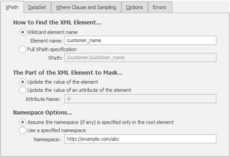 About Xml Masker Rules Data Masker 6 Product Documentation