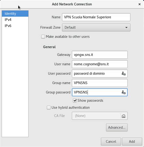 Installare Vpn Su Linux Servizi Informatici Di Ateneo