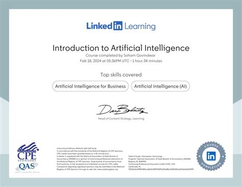 Soham Govindwar On Linkedin Certificate Of Completion