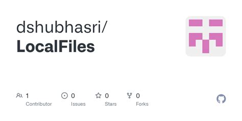 Github Dshubhasrilocalfiles