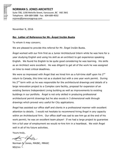 Norman S Jones Architect Reference For Ángel Pdf Office Property Real Estate