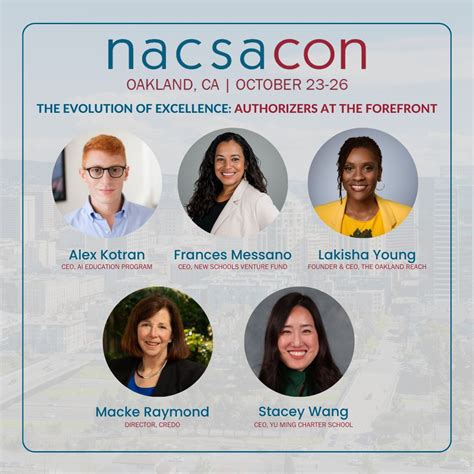 Nacsacon23 National Association Of Charter School Authorizers Nacsa