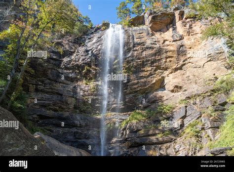 Toccoa Falls On The Campus Of Toccoa Falls College In Toccoa Georgia