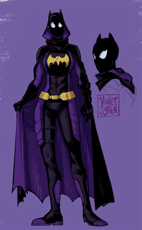 Fan Art Stephanie Brown Batgirl Redesign By Violetsyren R Dccomics