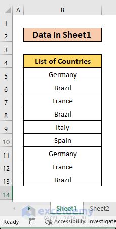 How To Use Countif Function Across Multiple Sheets In Excel