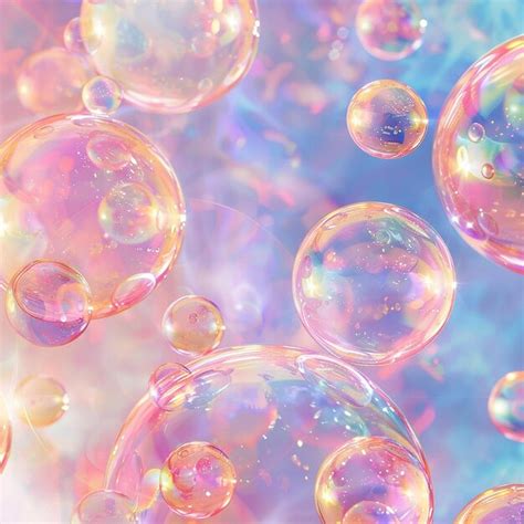 Background Is So Many Bubles Premium Ai Generated Image