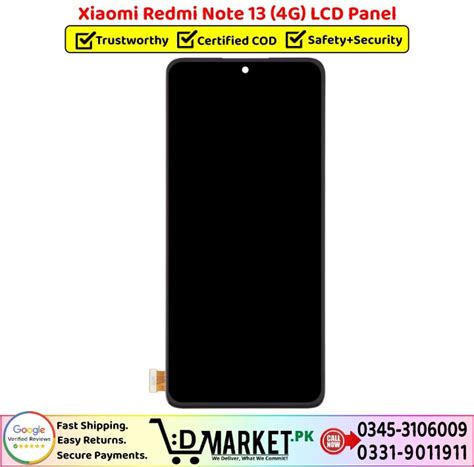 Xiaomi Redmi Note G Lcd Panel Unit Combo Exclusive
