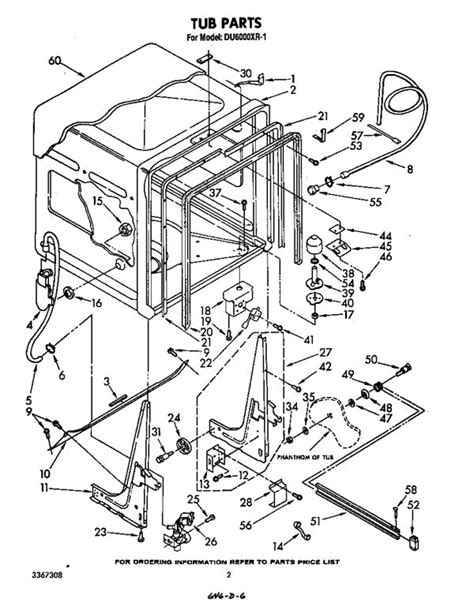 Whirlpool Gold Series Dishwasher Parts Diagram