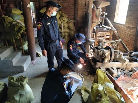 ရမ်းဗြဲမြို့နယ် ပြည်သူ့ဆေးရုံနှင့် စက်ရုံ အလုပ်ရုံများသို့ မီးဘေးလုံခြုံရေး ကွင်းဆင်းဆောင်ရွက