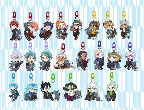 Twst Keychains With Grimm Etsy