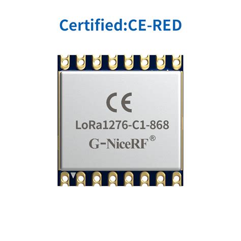 Sx1262 915mhz Lora Module With Esd Protection Fcc Id Certified Lora1262 G Nicerf