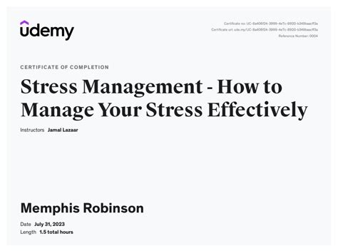 Memphis Robinson On Linkedin Udemy Course Completion Certificate
