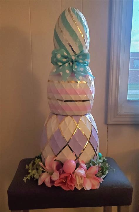 44 Dollar Tree Stacked Eggs Ideas In 2025 Easter Diy Easter Crafts Easter Crafts Diy