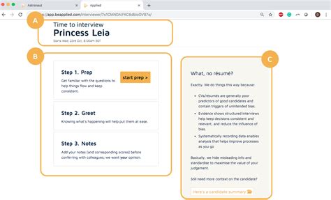Getting Familiarised With Your Interviewer Links And With A Typical Interview Flow Applied