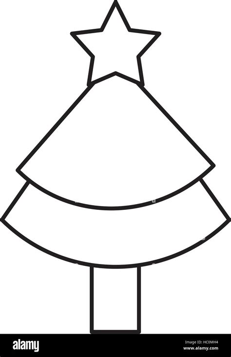 Xmas Pine Tree Stock Vector Image And Art Alamy