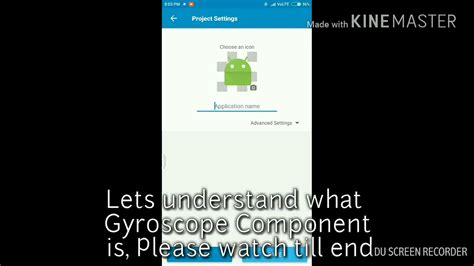 Understanding Gyroscope Component Sketchware Youtube