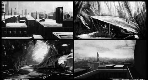 Environment Thumbnail Sketches By Vaguevoices On Deviantart