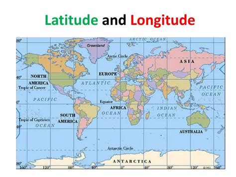 Ppt Latitude And Longitude Powerpoint Presentation Free Download Id2286750