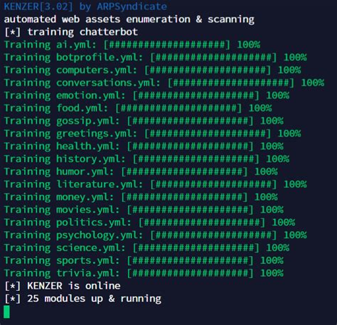 Kenzer Automated Web Assets Enumeration And Scanning Redpacket Security