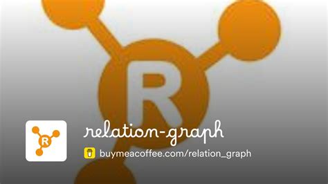 Relation Graph Buymeacoffee