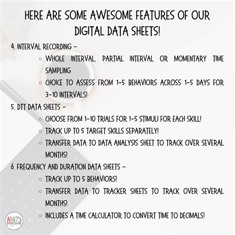 Digital Data Sheets ABA Therapy Starter Bundle Made By Teachers