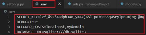 【django】環境変数を効率的に管理する「django environ」の使い方