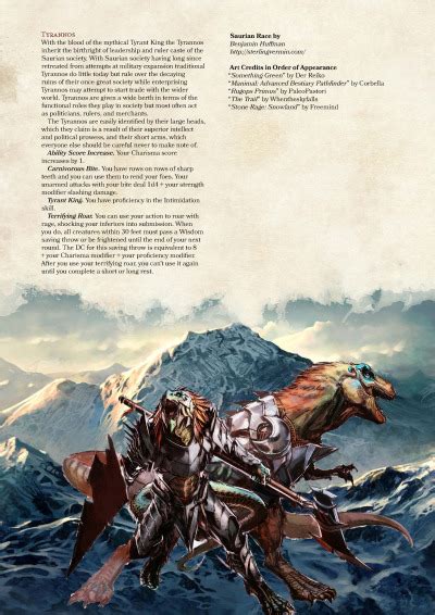 Saurian Race By Coolgamertagbro Sterling Vermin Tumbex