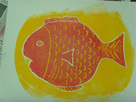 Corbet Art Exploring Poly Block Printing