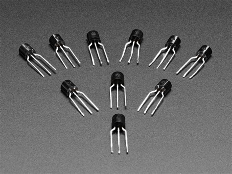 Bipolar Transistor Kit 5 X Pn2222 Npn And 5 X Pn2907 Pnp The Pi Hut