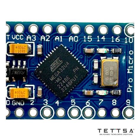 Arduino Pro Micro 32u4 Usb Tipo C Tettsa Tienda