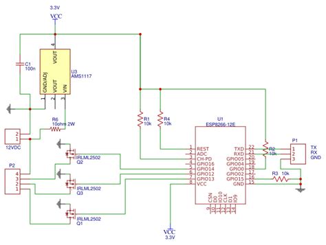 ESP RGB LED OSHWLab