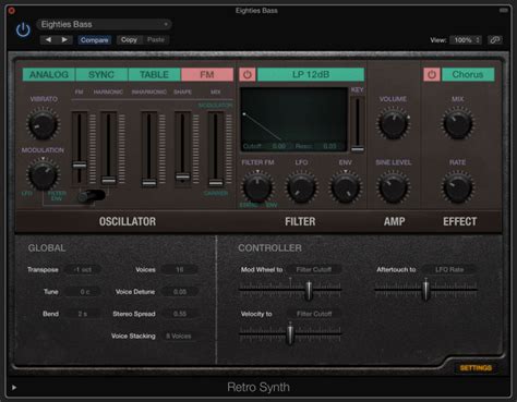 The Logic Pros How To Create Retro Synth Patches With Custom
