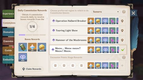 Purrrfect Quests Combination Rgenshinimpact