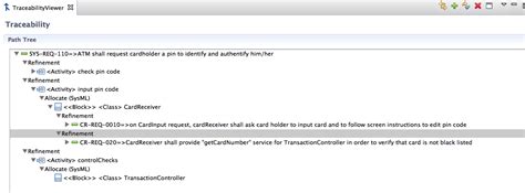 Step Finalize Traceability With Subsystem Requirements Eclipsepedia