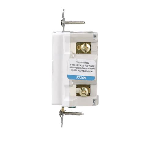 Eaton 15 Amp 125 Volt Tamper Resistant Gfci Residential Decorator