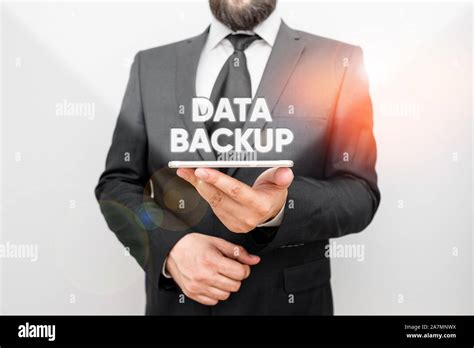 Word Writing Text Data Backup Business Photo Showcasing Copy Of Important Data That Is Stored