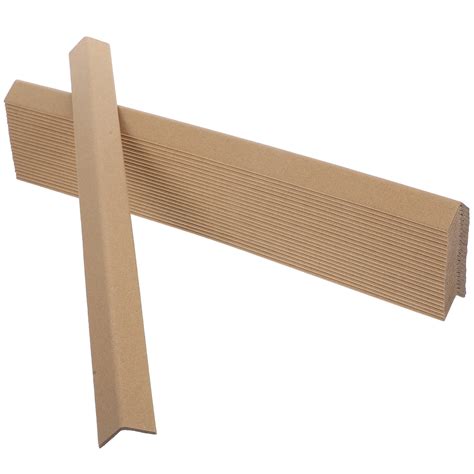 24pcs Cardboard Corner Protectors For Carton Packaging L Shaped Edge