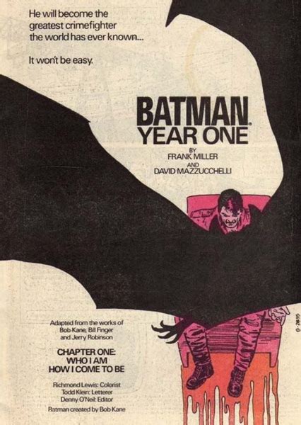 Batman Year One Fan Casting On Mycast