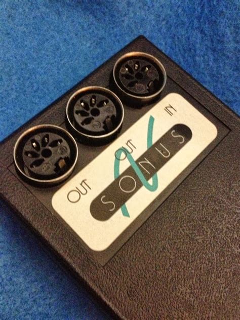 Matrixsynth Vintage Sonus Midi Synth Interface Cartridge For The Commodore 64