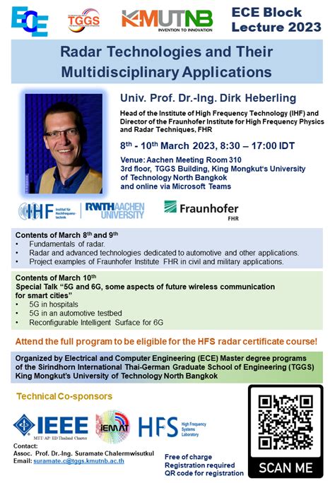 [ece Block Lecture] Radar Technologies And Their Multidisciplinary Applications Tggs