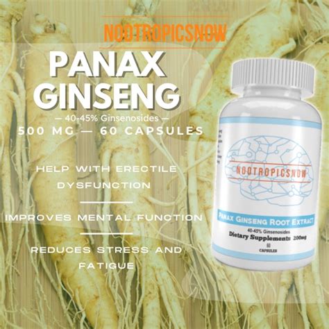Panax Ginseng In The Philippines Benefits And Uses Nootropicsnowph